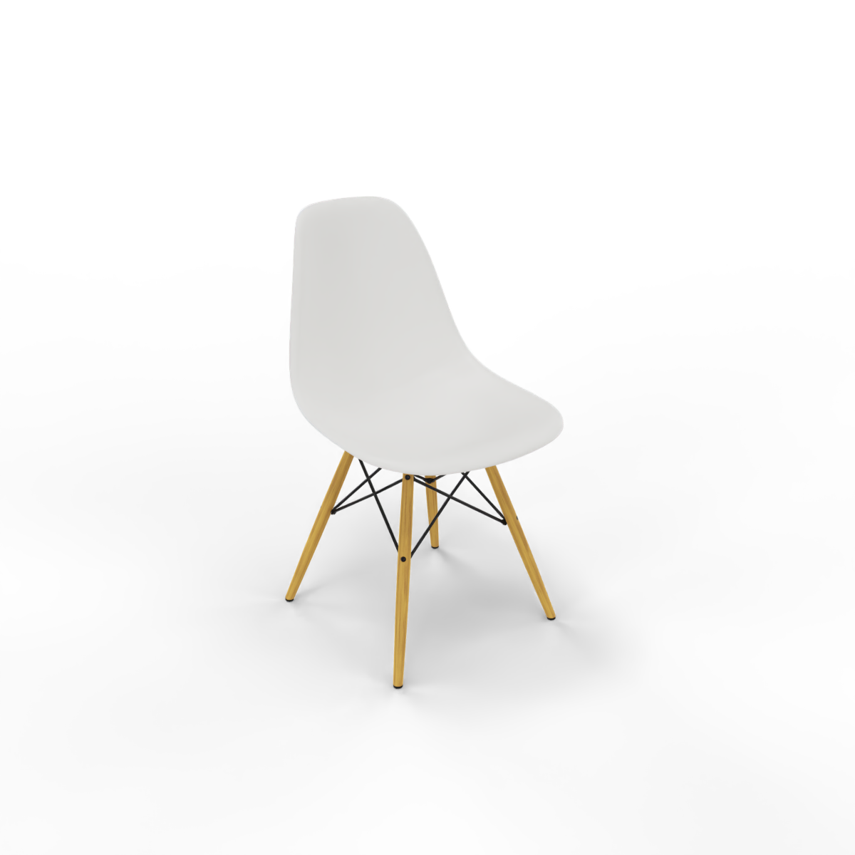 Vitra Eames Plastic Side Chair DSW | Alvero